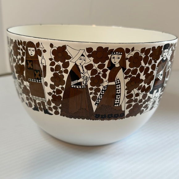 Dining | Mcm Finel Arabia Finland Kaj Franck Enamelware White Bowl ...